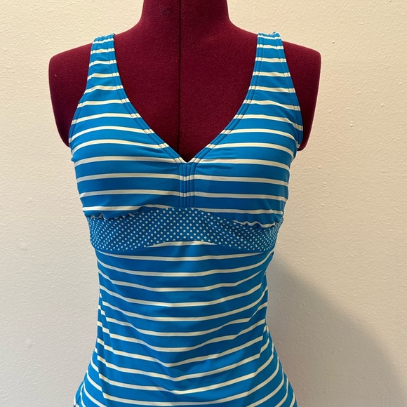 DownEast | Swim | Downeast Basic Blue Tankini Top | Poshmark